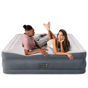 Intex 22'' Air Mattress with Built-in-pump & Reviews | Wayfair